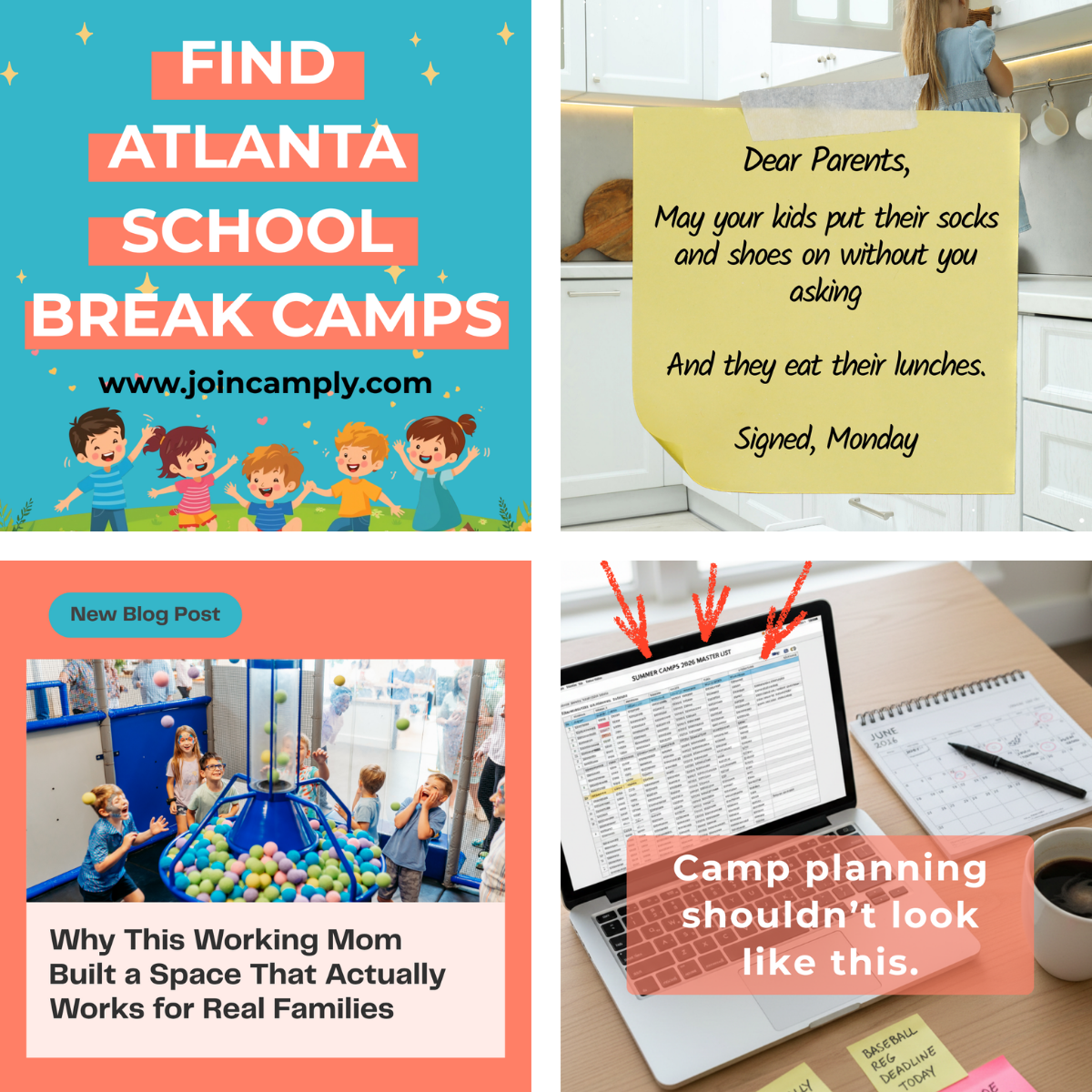 Camply | School Break & Summer Camp Planning for Atlanta Families